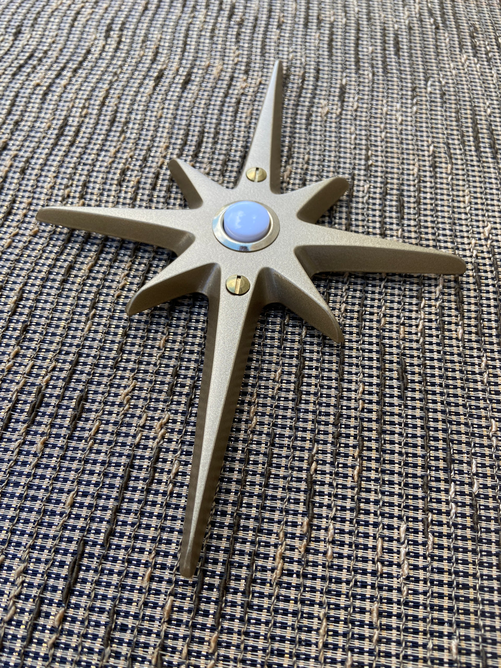 Atomic Starburst Doorbell Button 7.5" – Vintage Revival Art Co®